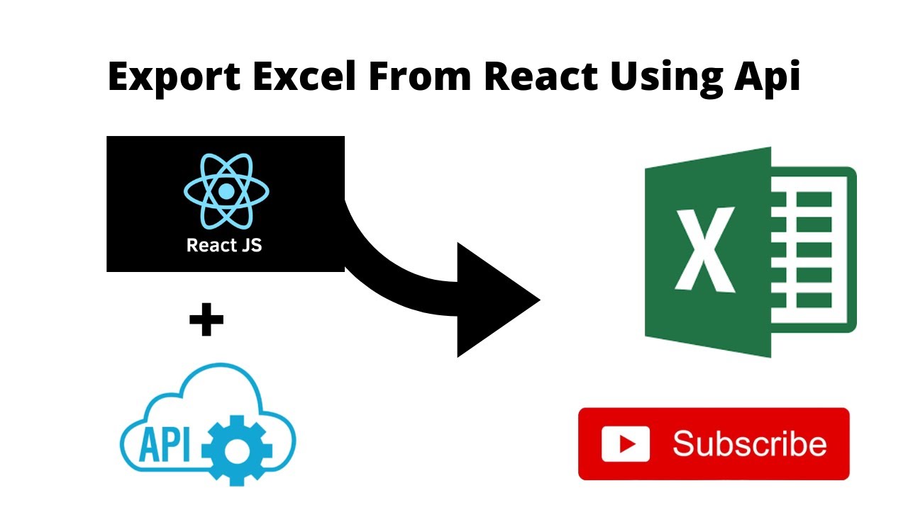 Export Excel data from react project using web api