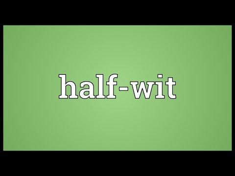 Half-wit Meaning