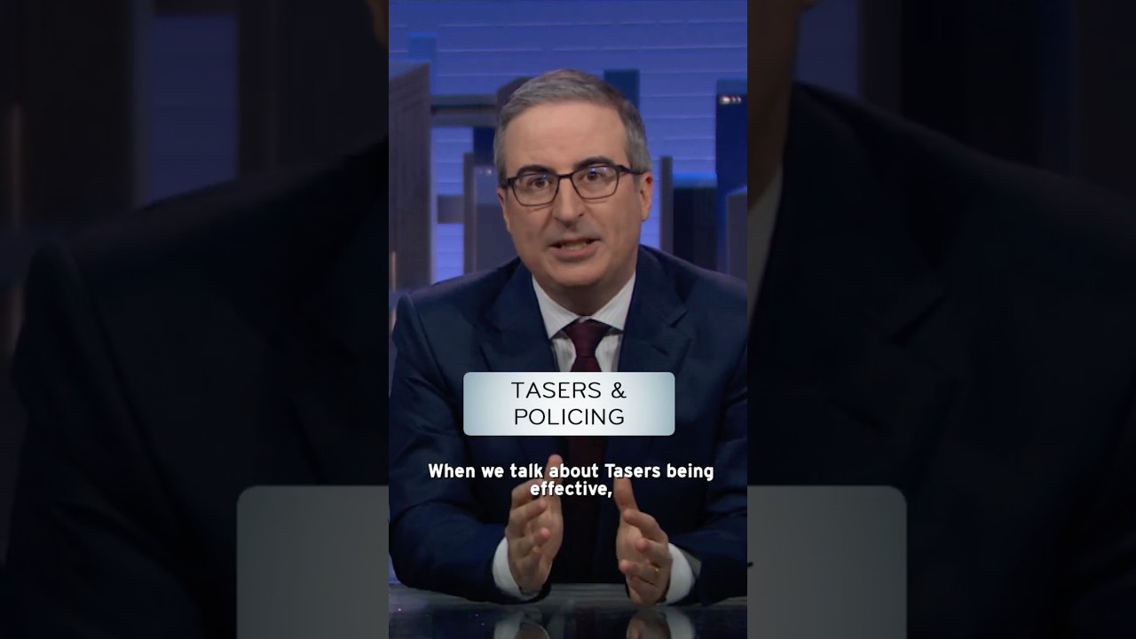 Tasers & Policing #lastweektonight