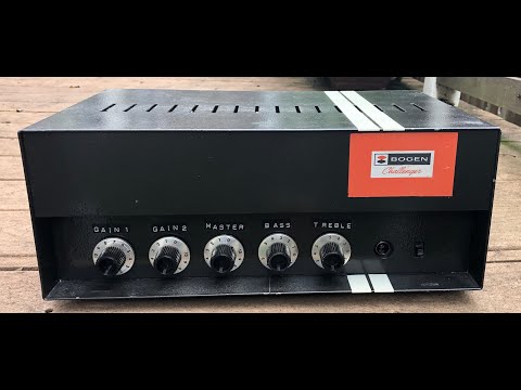 Bogen Challenger CHB-50 modded | Reverb