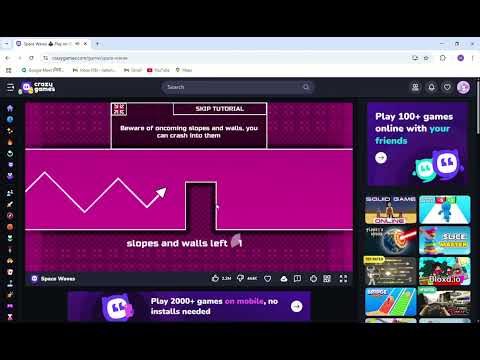 Space Waves 🕹️ Played on CrazyGames