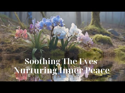 Sound for Healing, Meditation, Flowers and water, Soothing The Eyes, Nurturing Inner Peace 1