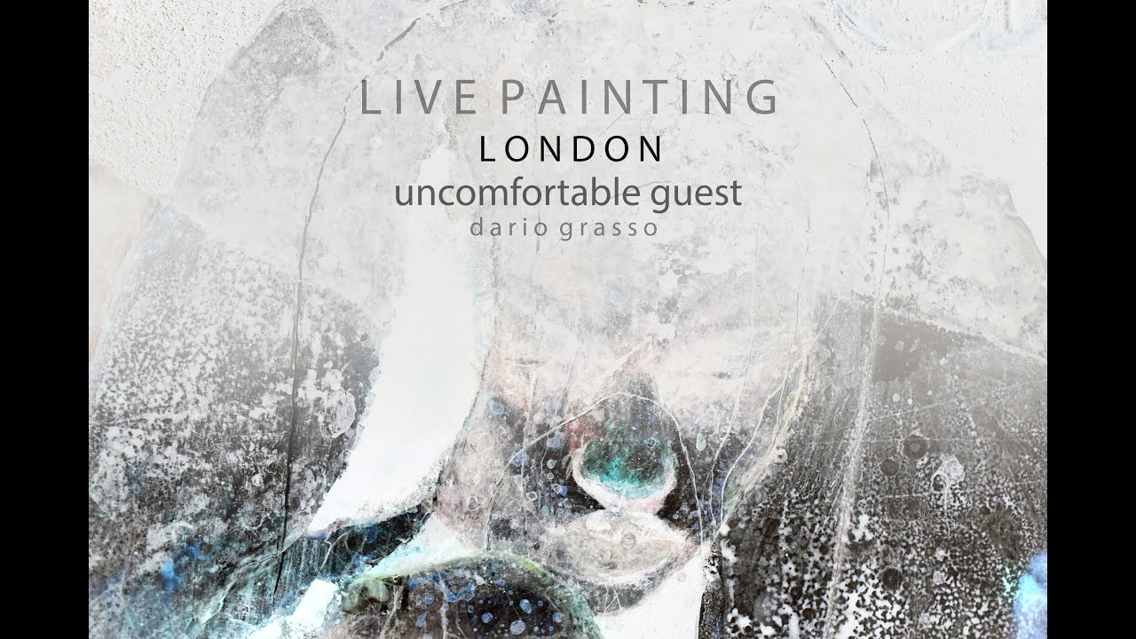 Painting artLondon Dario Grasso Uncomfortable Guest