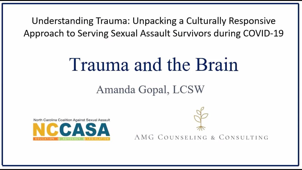 Understanding Trauma: Trauma and the Brain
