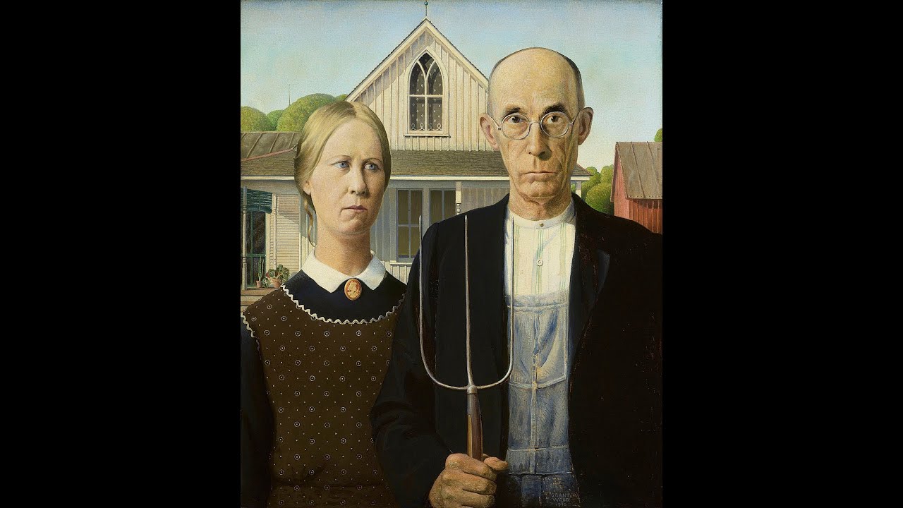 Living in the American Gothic House