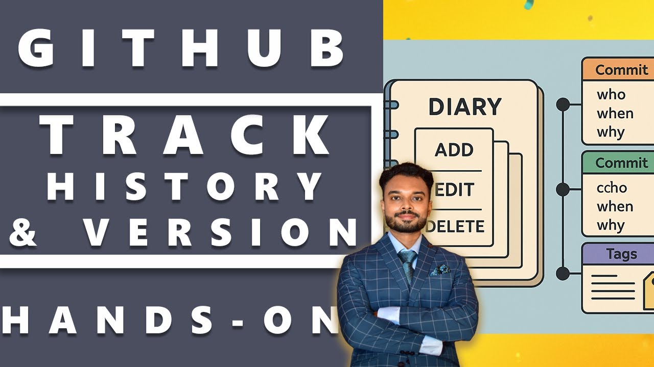 Tracking File History & Versioning in GitHub Hands on