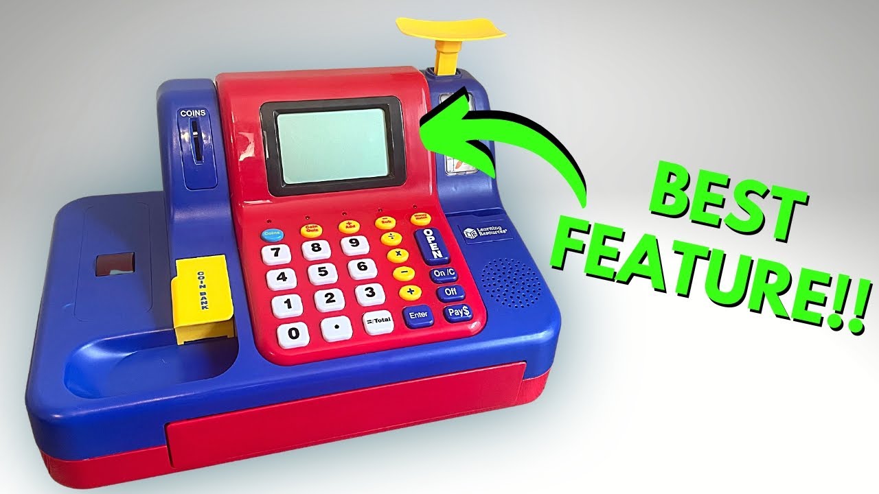 The BEST Feature On The Learning Resources Cash Register