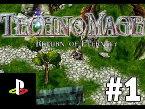 [PS1]TechnoMage "Primi Incarichi A Dreamertown" Gameplay #1[ITA]