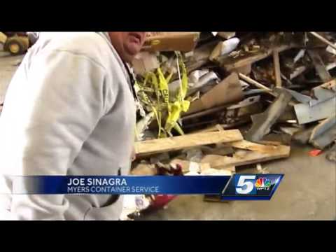 Construction waste recycling center hopes to process 100 tons daily