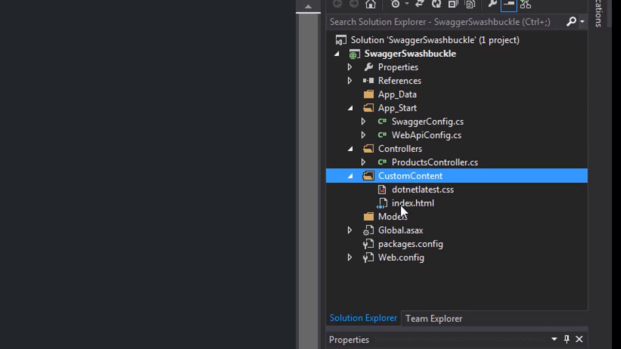 Customizing Swagger UI with Swashbuckle for ASP.NET Web API