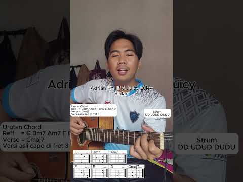 Chord, Strum & Cover Lagu Sialan - Adrian Khalif & Juicy Luicy #ezaanbiyatisna #juicyluicy #sialan