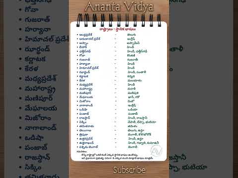 State's - Local Language's