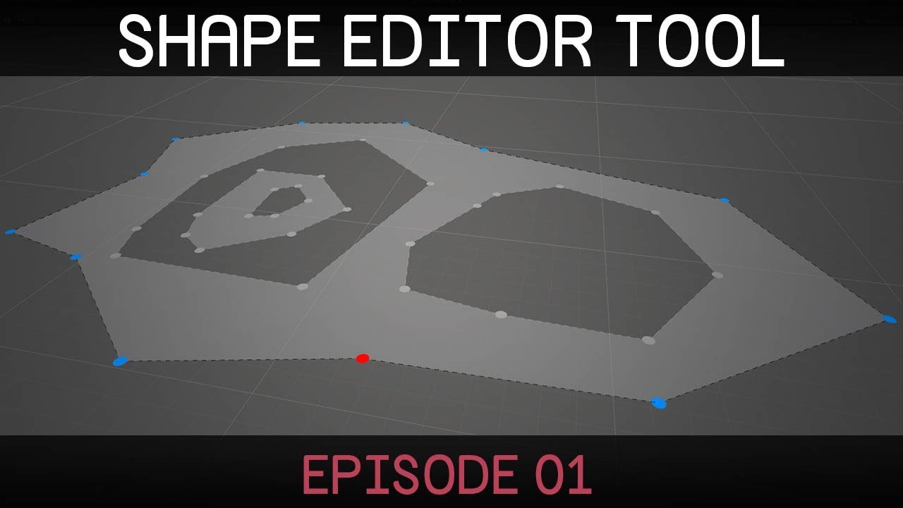 Unity Shape Editor Tool (1/4)