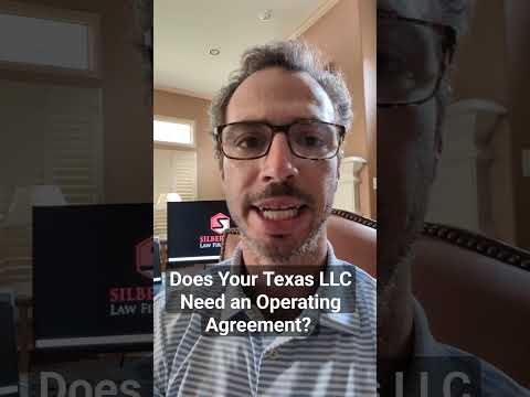Does Your Texas LLC Need an Operating Agreement? #texasllc #operatingagreement #texaslawyer