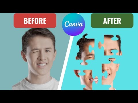 How To Transform Your Photos into Jigsaw Puzzles with Canva | Easy Tutorial