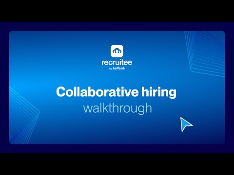 Recruitee: What is collaborative hiring?
