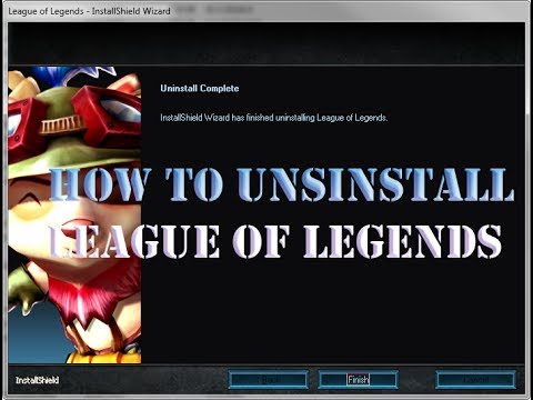 Steam Community :: Video :: How to uninstall/delete League of Legends