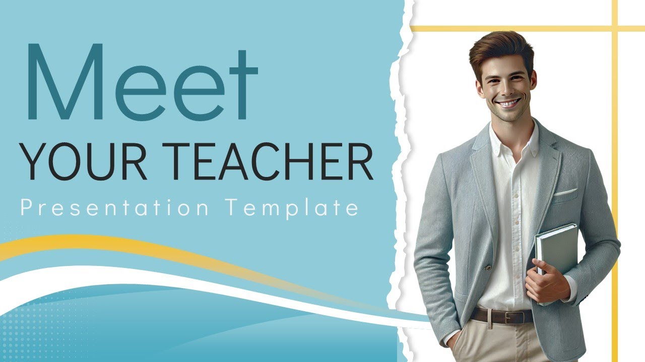 Meet Your Teacher Animated PowerPoint Slides
