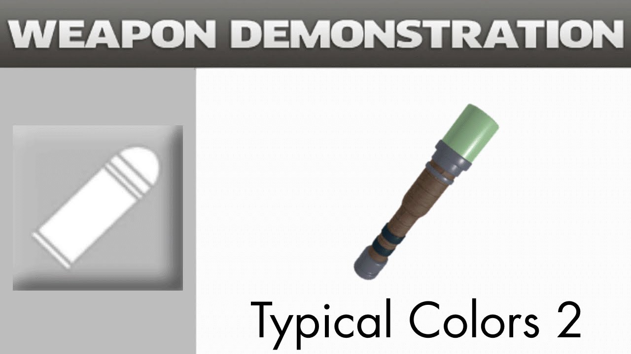 Typical Colors 2 Weapon Demonstration : Caber