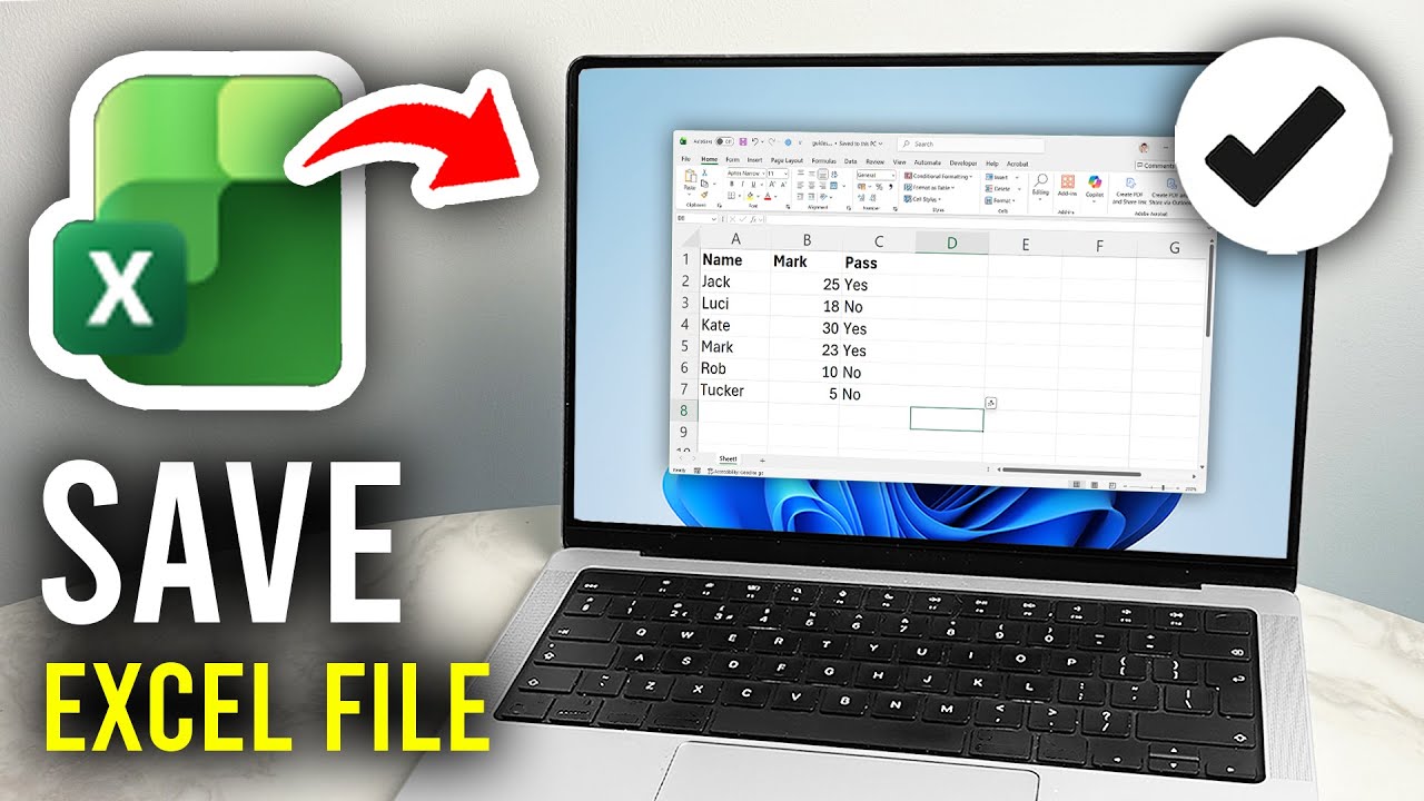 How To Save File On Excel - Step By Step