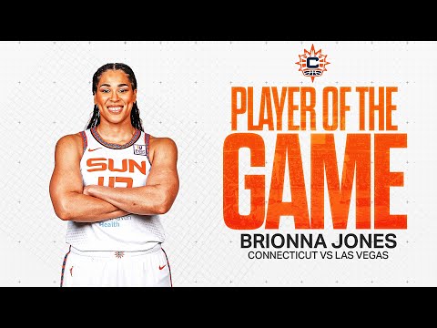 Connecticut vs. Las Vegas Player of the Game: Brionna Jones