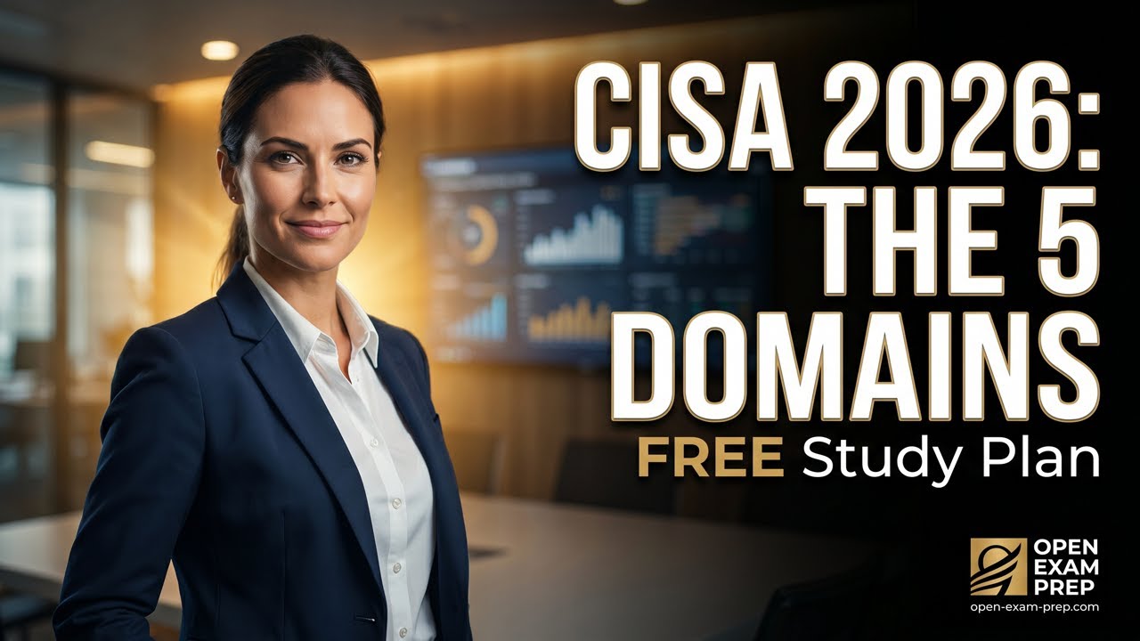 CISA Exam Guide 2026: A Deep Dive into the 5 Domains (ISACA Study Plan)