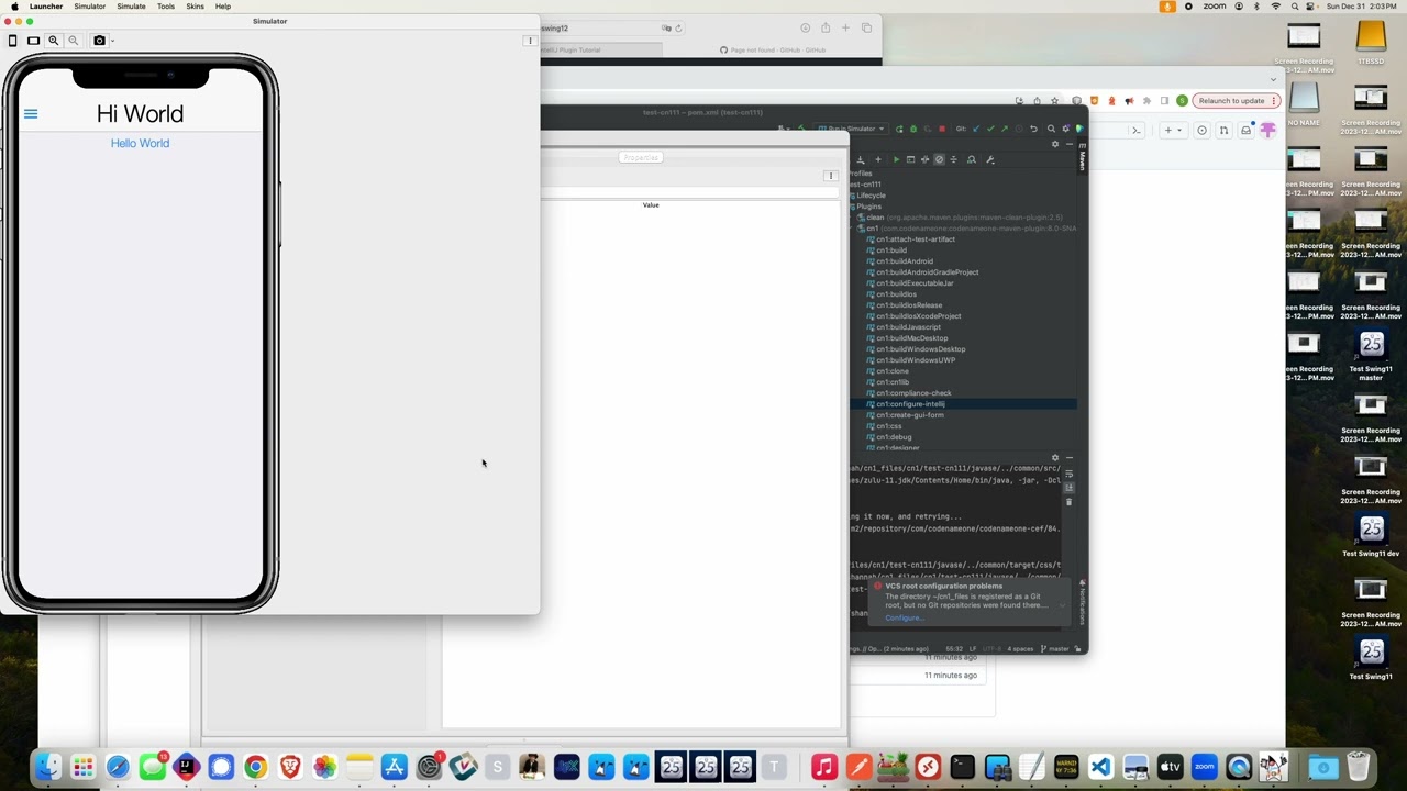 Create a Codename One project that is deployed as a desktop app using GitHub releases