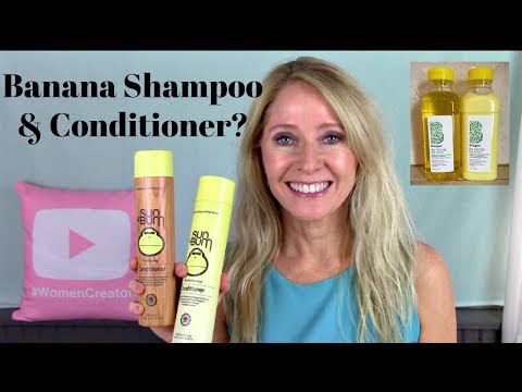 New Products I'm Trying ~ Banana Shampoo & Conditioners