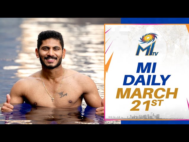 [Watch] Kieron Pollard, Riley Meredith, Tim David have fun behind the ...