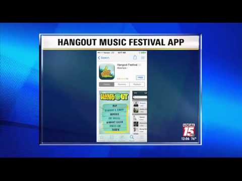 Download the Hangout Music Fest App