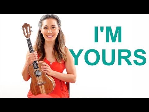 I'm Yours - Jason Mraz Easy Ukulele Tutorial with Riff and Play Along