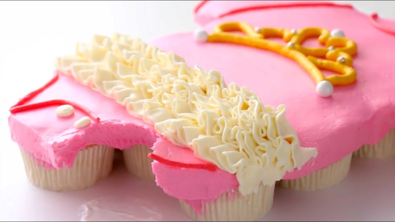 Easy BABY SHOWER Pull Apart Cupcake Cakes | Cupcake Decorating Ideas