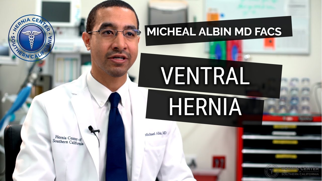 Ventral Hernia: Causes, Symptoms, Diagnosis & Treatment. Explained by Michael Albin, M.D. F.A.C.S