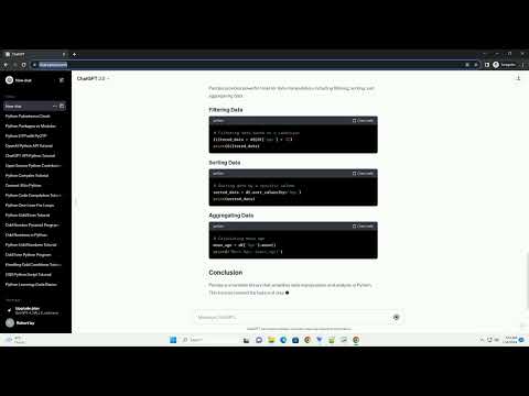 pandas library in python documentation