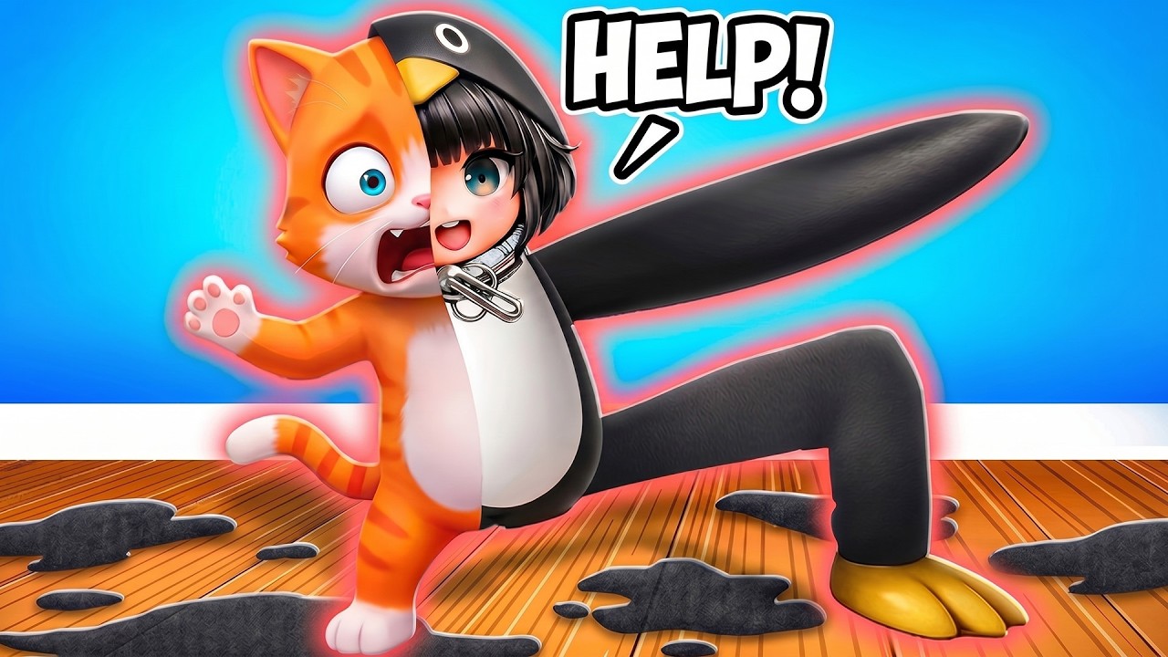 Cat Survives the GUGU GAGA PENGUIN INFECTION!