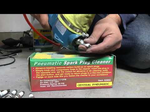 Harbor Freight Pneumatic Spark Plug Cleaner