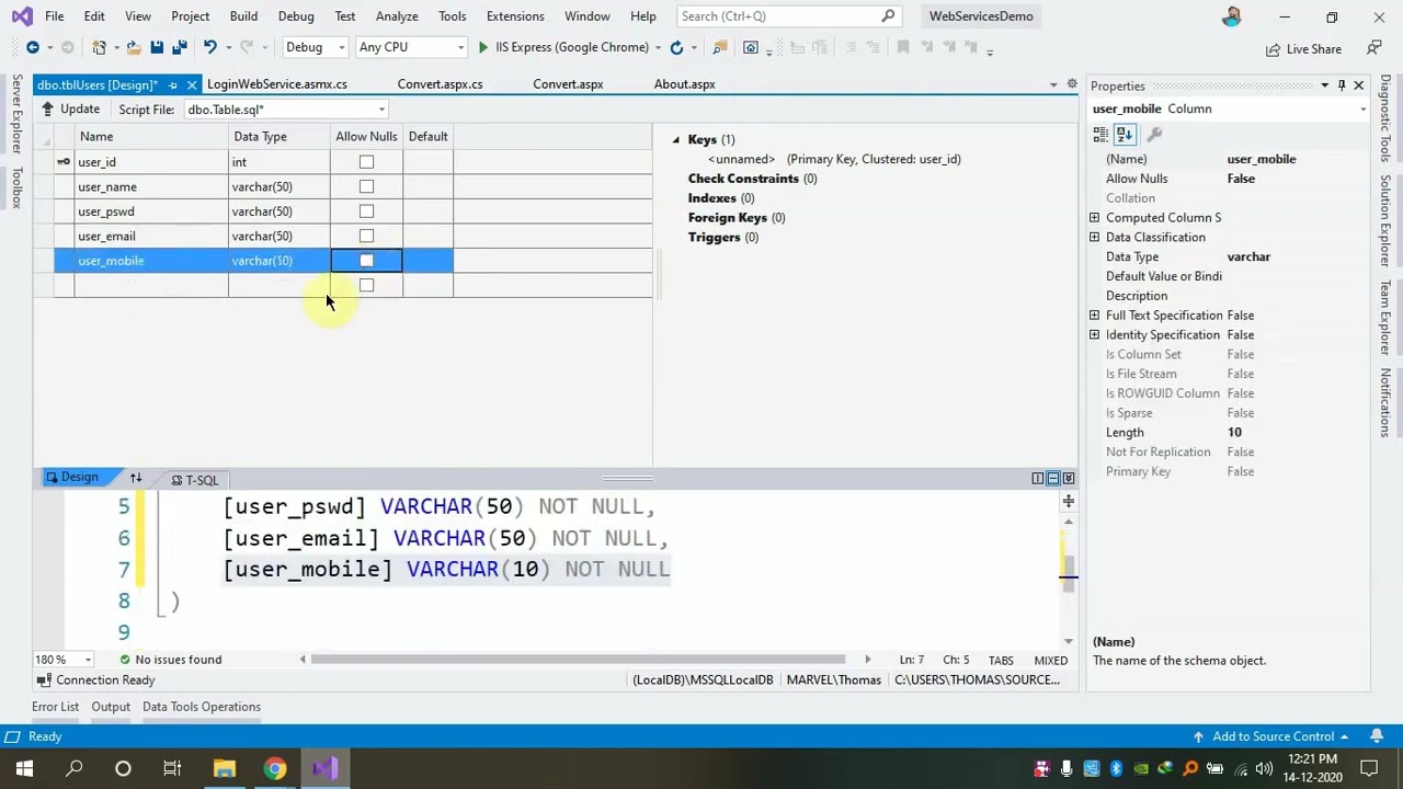 Creating and Consuming a Web Service in ASP.NET