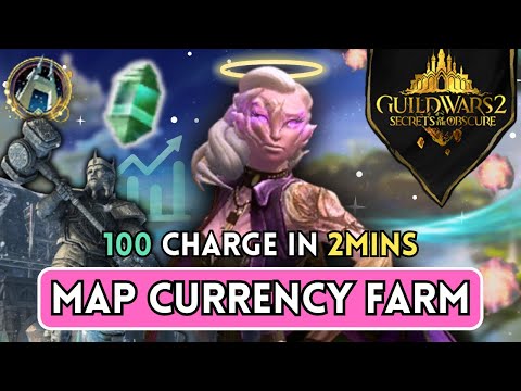 EZ 100 Static Charge Farm in Skywatch Archipelago | Guild Wars 2 | Secrets of the Obscure