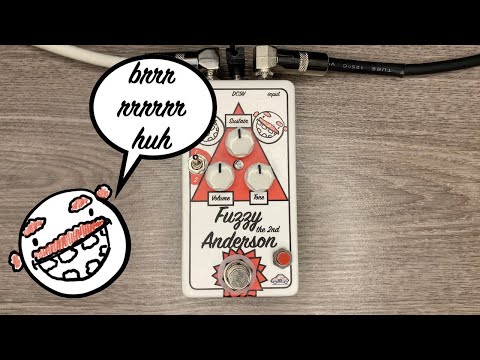 Fuzzy Anderson the 2nd Big Muff Style Modified Fuzz Pedal | Reverb
