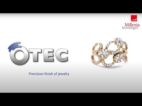 High-tech jewelry polishing - Mass finishing by OTEC