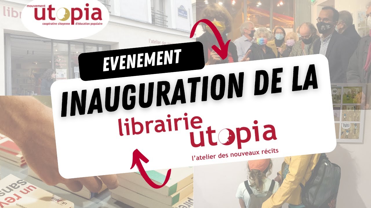 Inauguration de la librairie Utopia