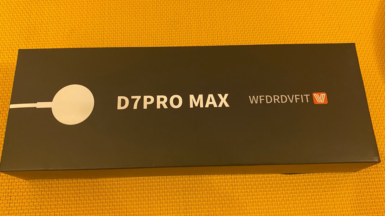 WATCH7 VFIT SMARTWATCH configuration - android samsung and how to use D7 PRO MAX Series 7 WATCH