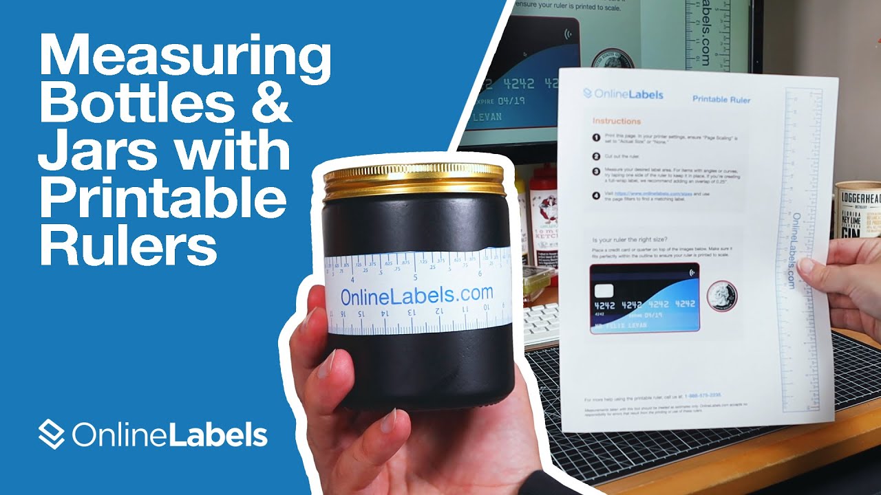 How to Measure Curved Products (Free Printable Ruler PDF) | OnlineLabels