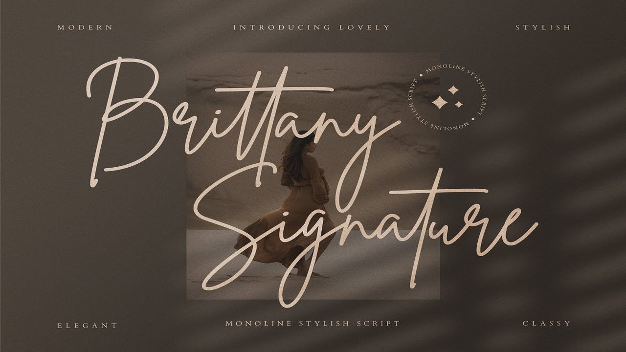 Brittany Signature Business Font Font Free Download