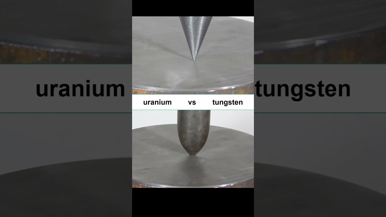 uranium vs tungsten carbide