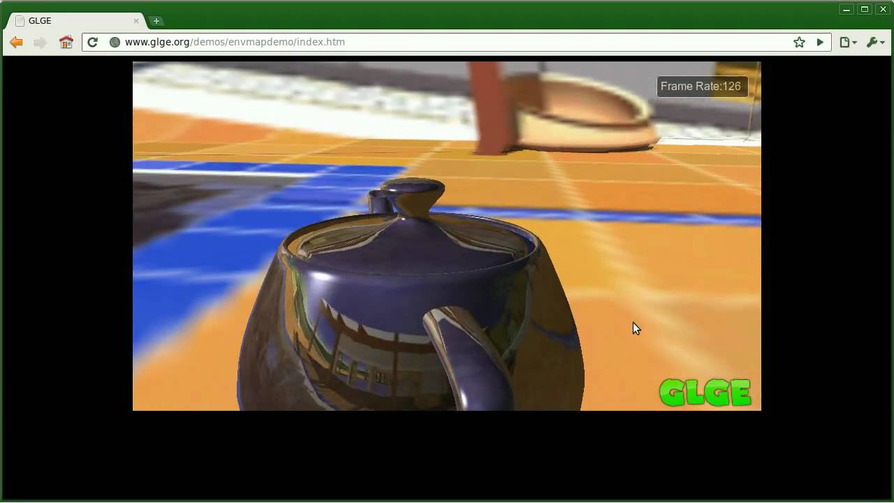 WebGL: Environment Maps in GLGE