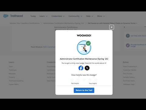 Get Hands-on with Related Object Fields on Dynamic Forms | Administrator Certification Maintenance