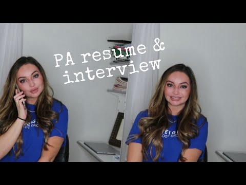 How to apply for Physician Assistant jobs + Interview!