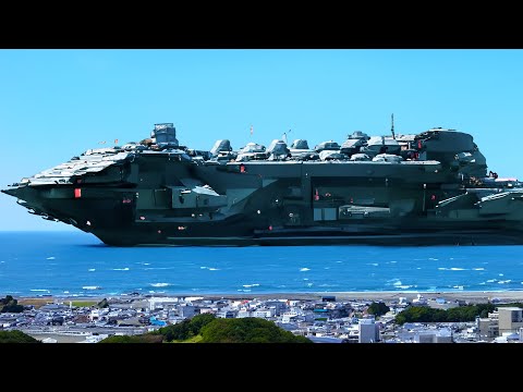 Japan's Billions $ Aircraft Carrier Is Ready To SHOCK The World!