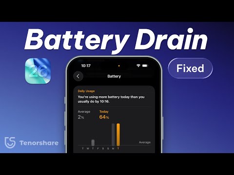 iPhone Battery Draining After iOS 26 Update?Here is the Fix!!